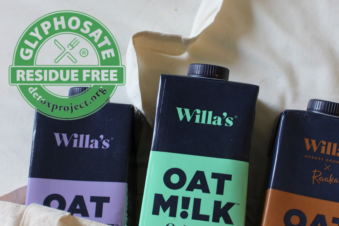 Is Willa's Oat Milk Glyphosate-Free?