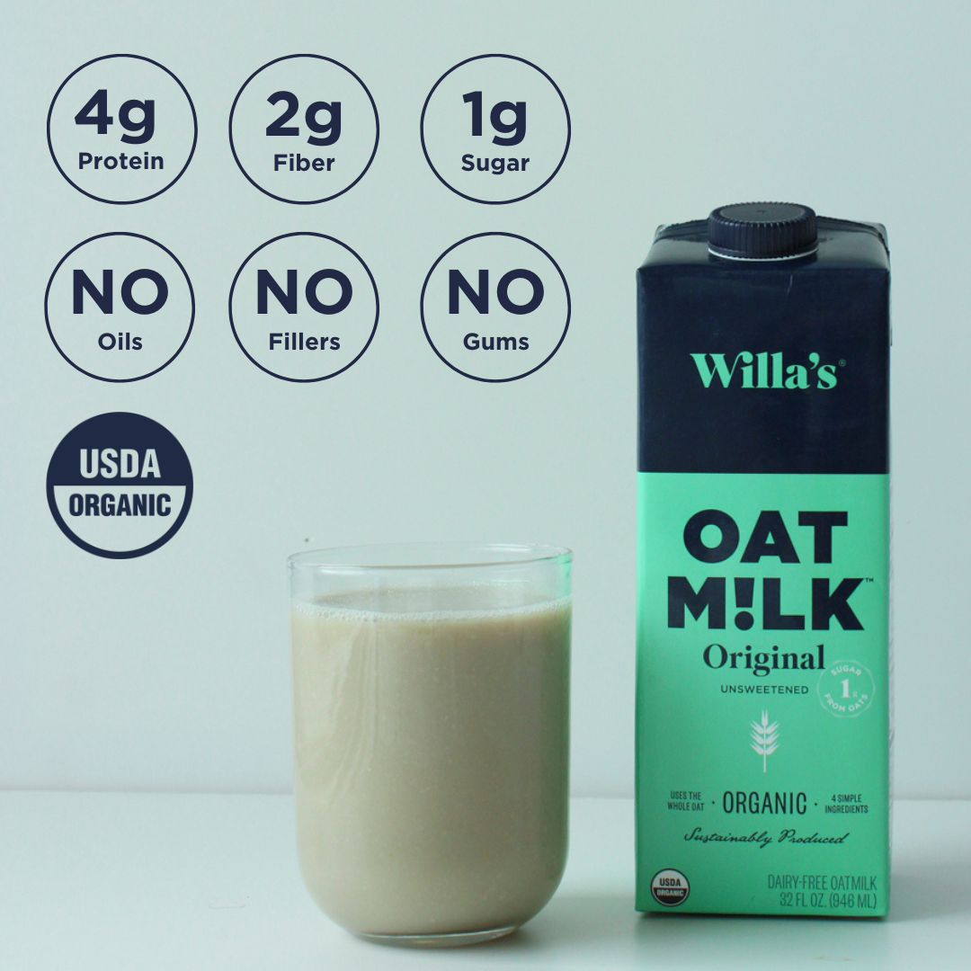 Willa's Unsweetened Original Oat Milk